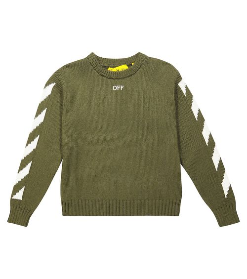 OFF-WHITE | Logo cotton sweater | Realry