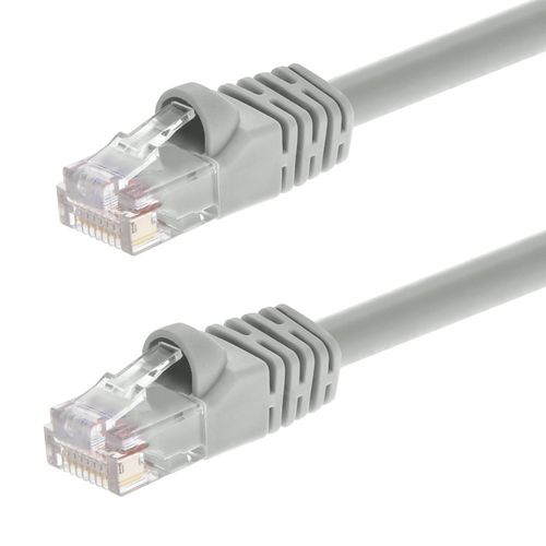 Monoprice | Cat6 3ft Gray Crossover Patch Cable, UTP, 24AWG, 550MHz ...