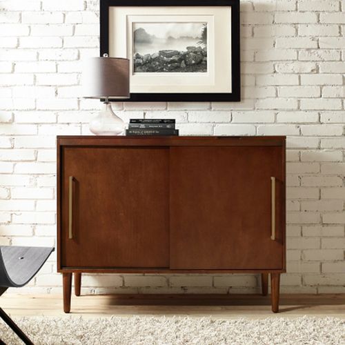 Ashley | "Crosley 44" Turntable Media Console", Mahogany | Realry