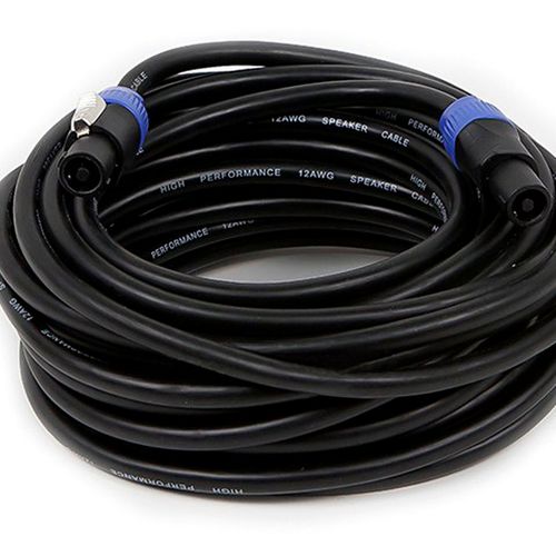 Monoprice | 50ft 2-conductor NL4 Female to NL4 Female 12AWG Speaker ...