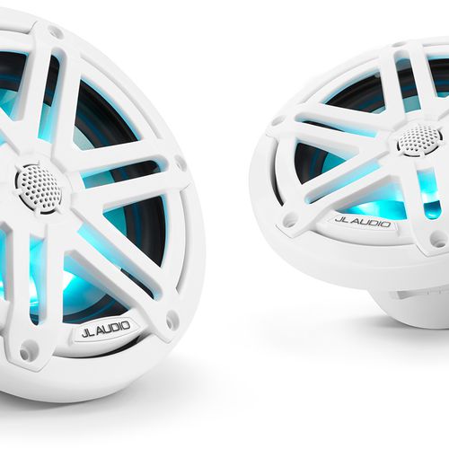 JL Audio | "M3 6.5"" Gloss White Coaxial Marine Speakers With Built-In ...