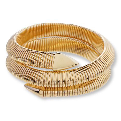 Bellezza Jewelry Collection | Bellezza Bronze Tubogas Coil Bracelet ...