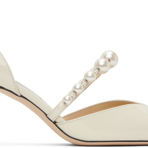 Jimmy Choo | Jimmy Choo Off-White Aurelie 65 Heels | Realry
