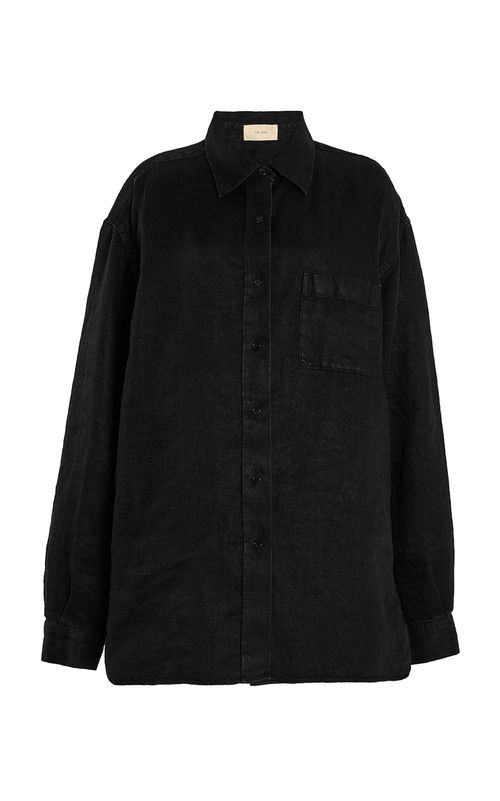The Row | Nesson Linen-Denim Shirt | Realry