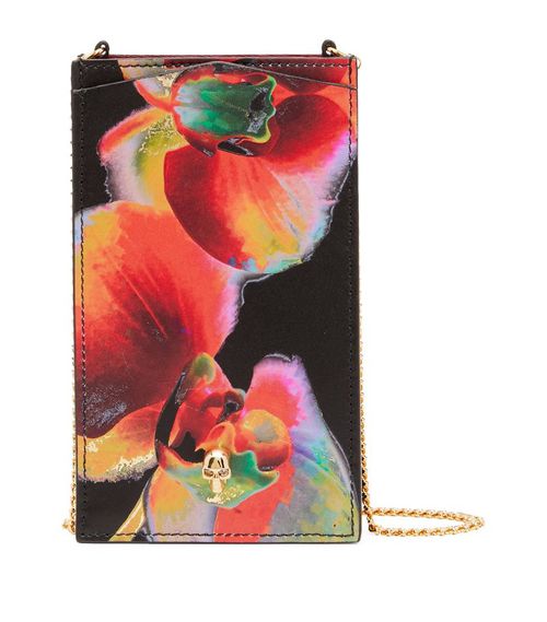 Alexander Mcqueen | Leather Cross-Body Phone Case