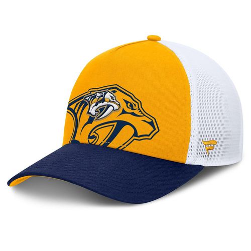 Fanatics | Men's Gold/Navy Nashville Predators Authentic Pro A-Frame ...