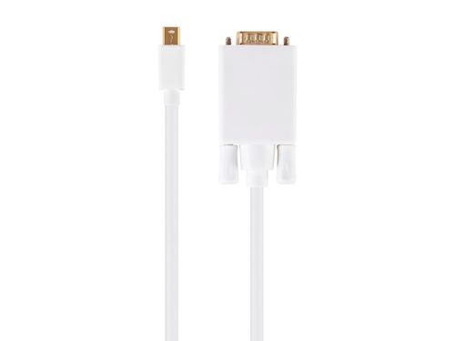 Monoprice | 10ft 32AWG Mini DisplayPort to VGA Cable, White | Realry