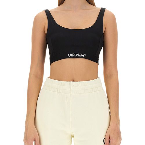 OFF-WHITE | Top Bra With Logo