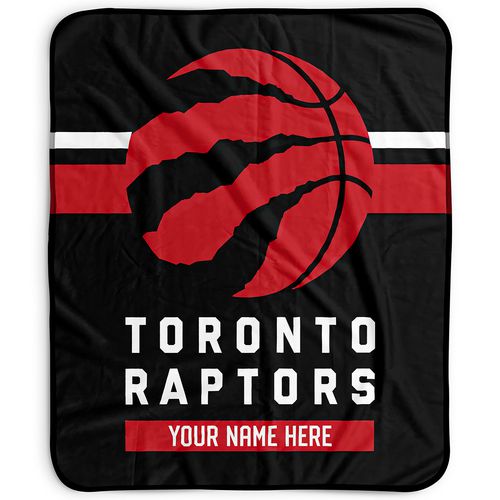 Pegasus | "Toronto Raptors 50"" x 60"" Stripes Personalized Fleece ...