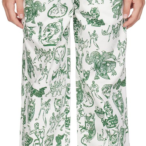 Charles Jeffrey Loverboy | SSENSE Exclusive Kids Green Pants | Realry