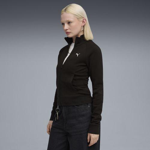 Puma | PUMA Essentials Women's Slim Track Jacket in Black | Realry