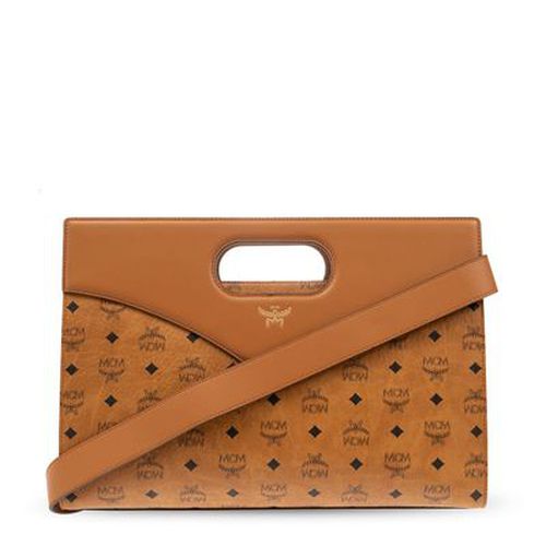 Mcm | MCM Medium Diamond Visetos Top Handle Bag | Realry
