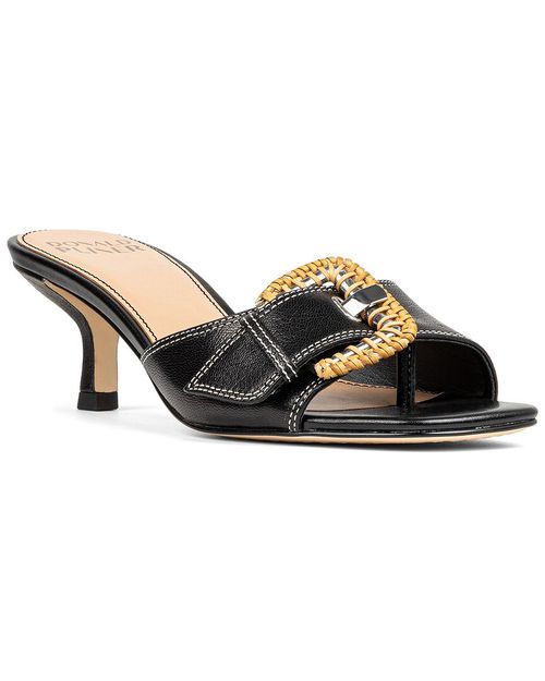 Donald Pliner | Donald Pliner Cherry Suede Sandal | Realry