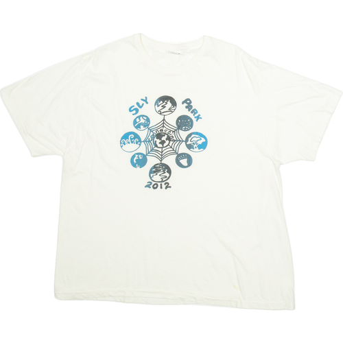 Loopi | TOMMY HILFIGER Sly Park 2012 Mens T-Shirt White 90s XL | Realry