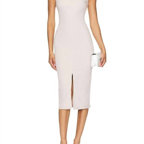 Commando | Midi Tank Dress In Porcelain | Realry