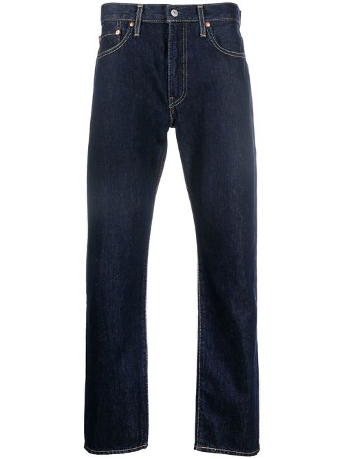 Levi's 남성 스트레이트 미드라이즈 진 - 블루 295070181 | Realry