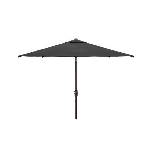 Safavieh | Zimmerman 7.5 Ft Square Market Umbrella - Black | Realry