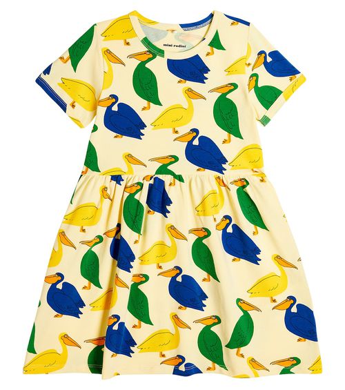 Mini Rodini | Mini Rodini Printed cotton-blend dress | Realry