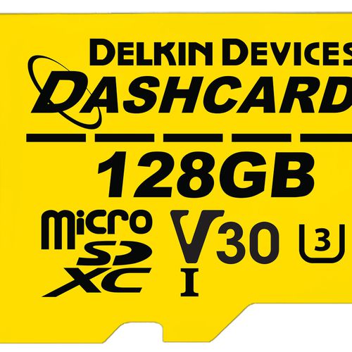 Delkin Devices | DASHCARD 128GB microSD Memory Card For Dash Cameras ...