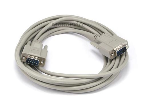 Monoprice | 15ft DB 9 M/M Molded Cable | Realry