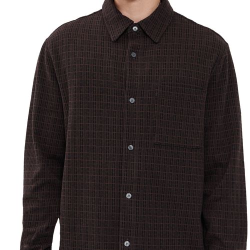 Madewell | The Devoe Shirt Plaid Brown | Realry