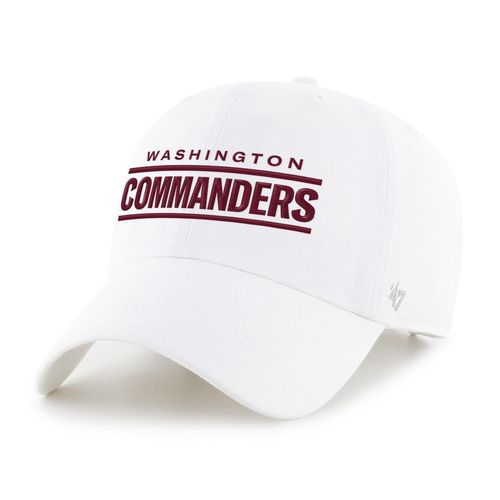'47 Brand | Men's '47 White Washington Commanders Script Clean Up ...