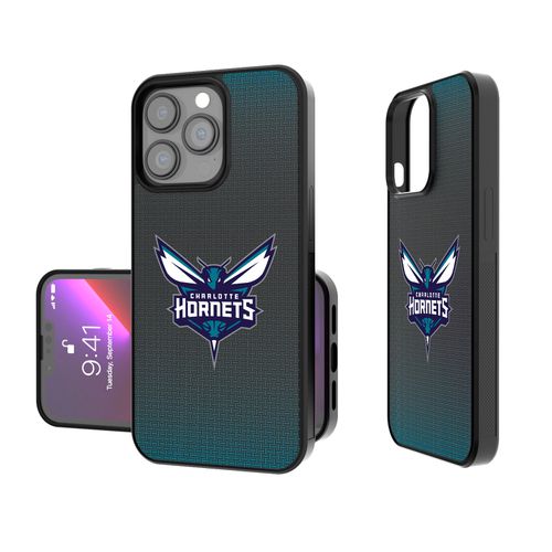 Keyscaper | Charlotte Hornets Linen Logo iPhone Bump Case | Realry