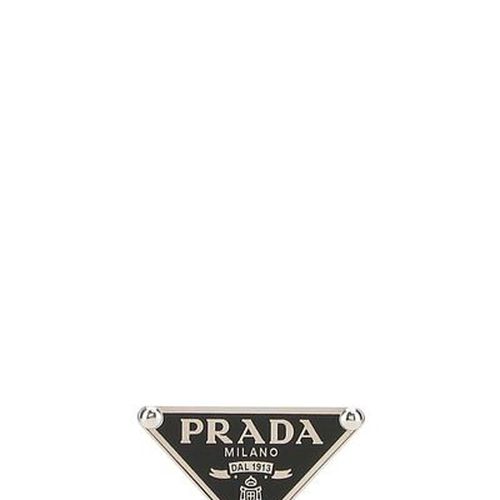 Prada | Prada Triangle Logo-Plaque Earring | Realry