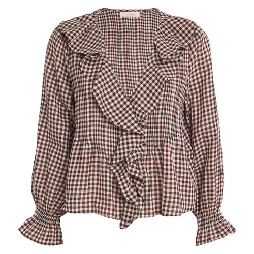 Dôen | Organic Cotton Ruffled Hardy Blouse | Realry