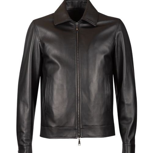Tagliatore | Long-sleeved leather jacket | Realry
