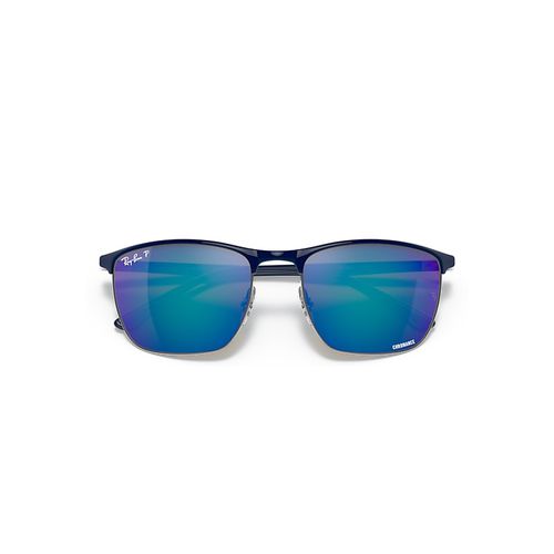 Ray-Ban | Ray-Ban Rb3686 Chromance Sunglasses Blue Frame Blue Lenses ...