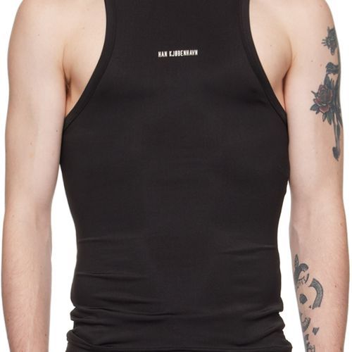 Han Kjobenhavn | black scoop neck tank top | Realry