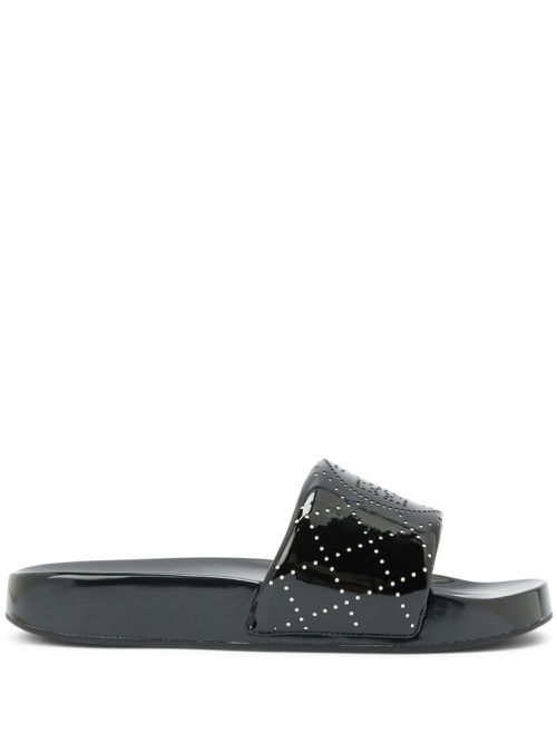 Tory Burch | Double T pool slides - Black | Realry
