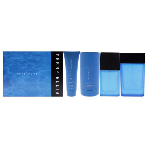 Perry Ellis | Mens Pure Blue Gift Set Fragrances 844061012479 | Realry