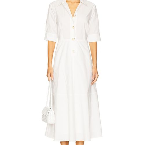 Rue Sophie | Rue Sophie Beca Shirt Dress in White. - M also in | Realry