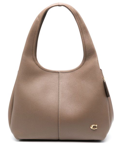 Coach | pebble leather tote - Brown | Realry