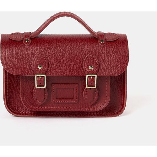 Cambridge Satchel | The Mini - Red Celtic Grain | Realry
