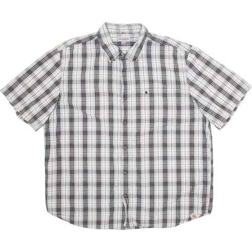Loopi | CARHARTT Mens Shirt White Check 2XL | Realry