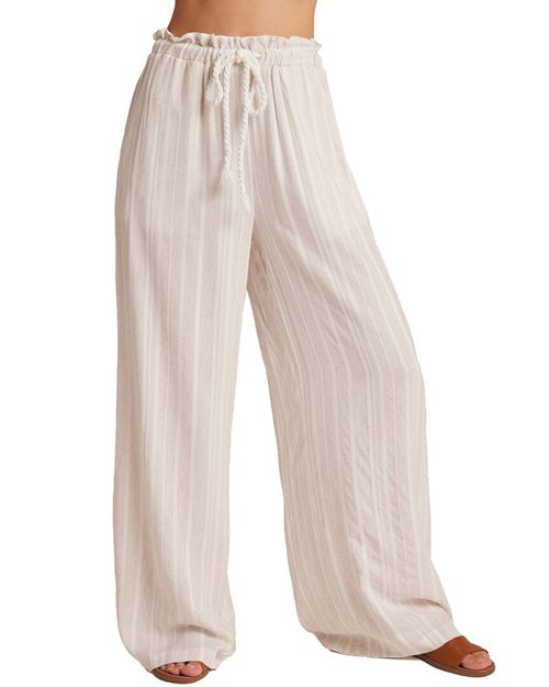 Bella Dahl | Ruffle Waist Wide Leg Pant | Realry