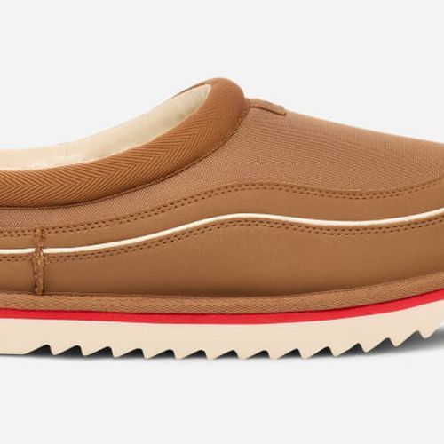UGG | ® Men's Tasman Cali Wave Canvas Shoes in Chestnut/Birch | Realry