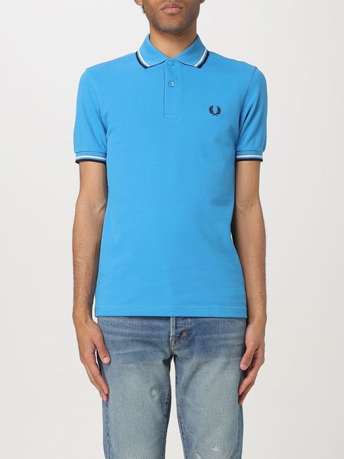 Fred Perry | T-Shirt FRED PERRY Men color Ocean | Realry