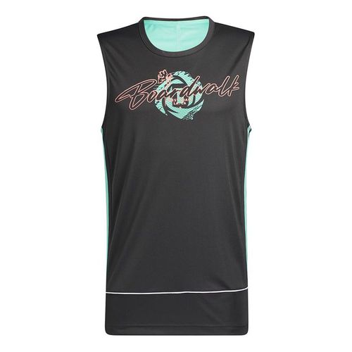 Adidas | Bw Rose Tank Printing Basketball Sports Vest Black | Realry