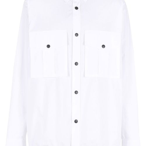 Balmain | patch pocket over shirt - White | Realry