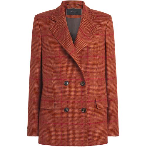 Kiton | Silk-Cashmere Double-Breasted Blazer | Realry