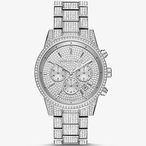 Michael Kors | Ritz Pavé Silver-Tone Watch | Realry