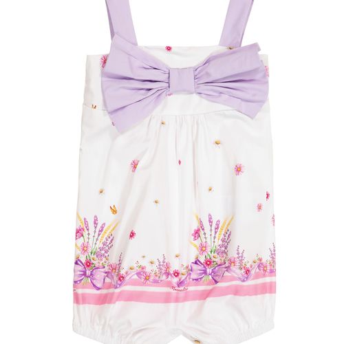 Monnalisa | Baby printed cotton bodysuit | Realry