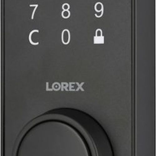 LOREX | Bluetooth Deadbolt Smart Lock with Touchpad and App Control ...