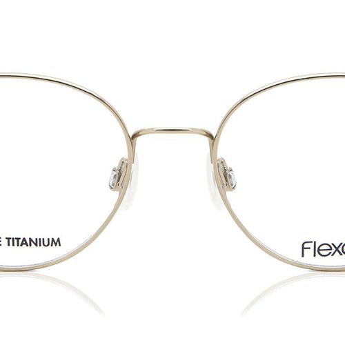 Flexon | Flexon Edison 600 710 Men's Eyeglasses Gold Size 49 (Frame ...
