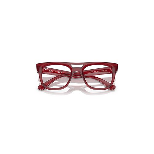 Ray-Ban | Ray-Ban Lloyd Optics Bio-based Eyeglasses Transparent Red ...