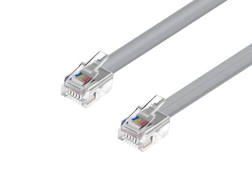 Monoprice | Phone Cable, RJ12 (6P6C), Straight for Data - 25ft | Realry